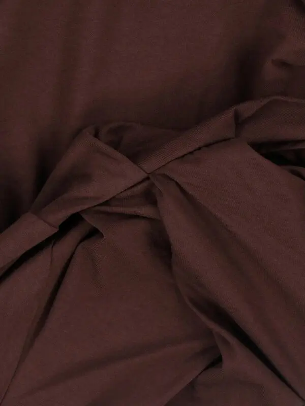 ENTIRE STUDIOS Viscose Blend Top - Brown