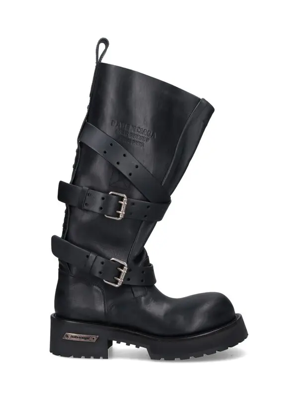 Balenciaga Venom Boots - Black