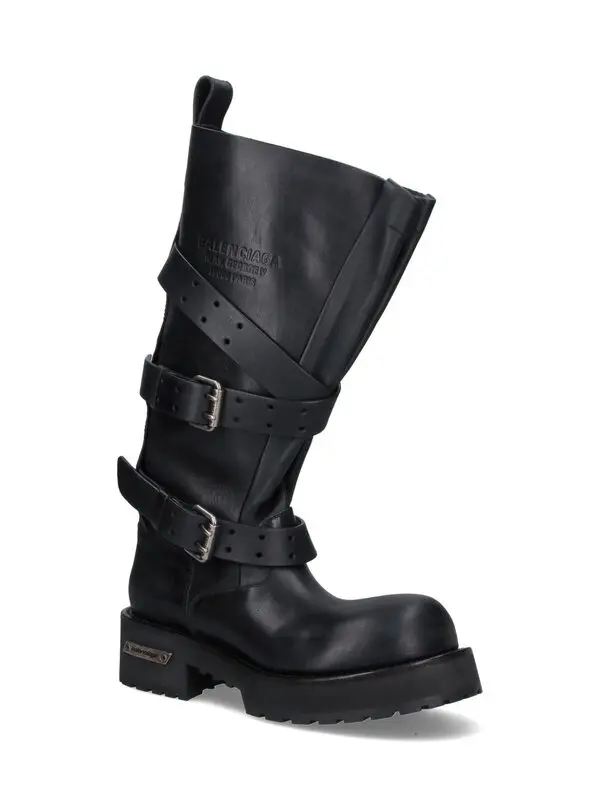 Balenciaga Venom Boots - Black