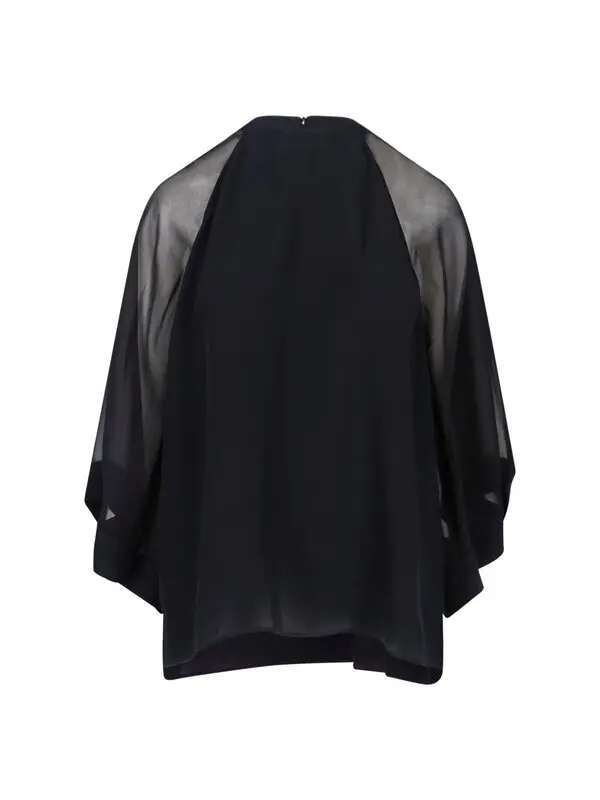 Filippa K Viscose Blend Shirt - Black