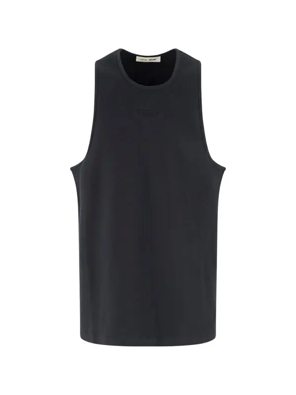 Fear Of God Logo Tank Top - Black