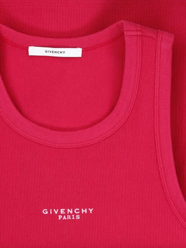 Givenchy Logo Tank Top - Pink
