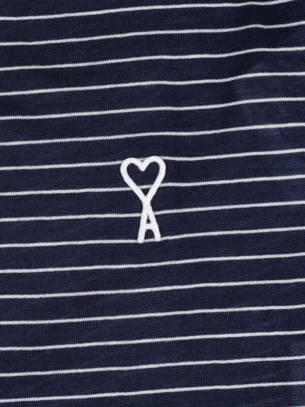 Ami Striped T-shirt " De Caur - Blue