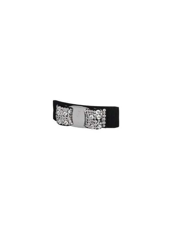 FERRAGAMO Vara Bow Clip - Black