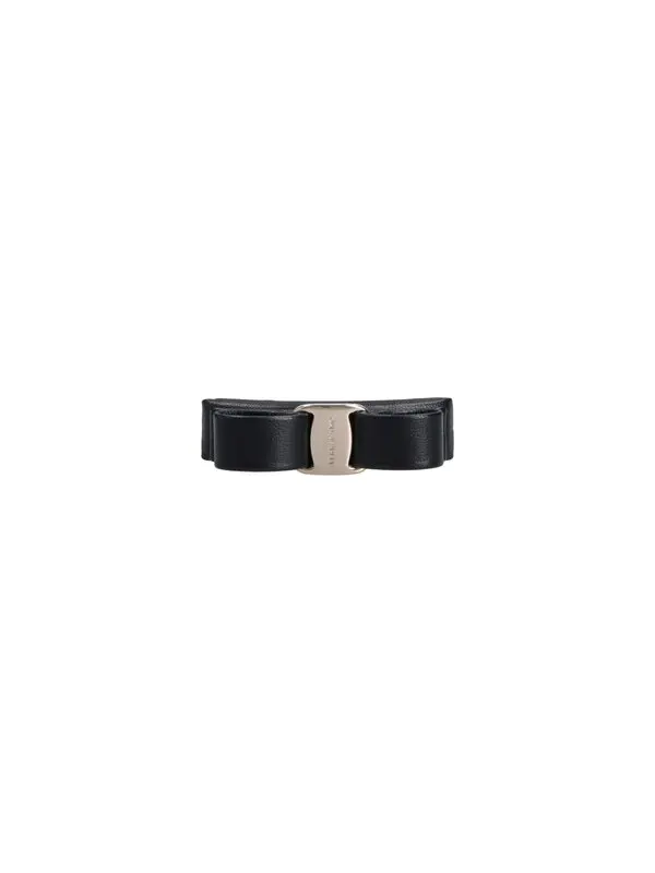 FERRAGAMO Vara Bow Clip - Black