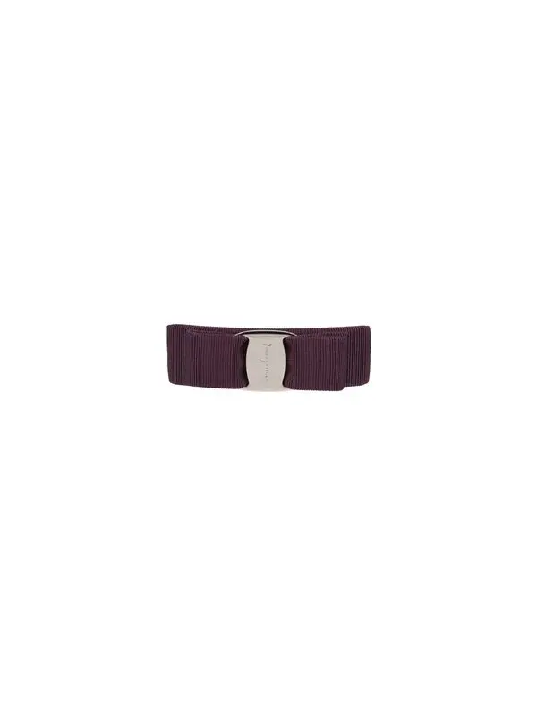FERRAGAMO Vara Bow Clip - Brown