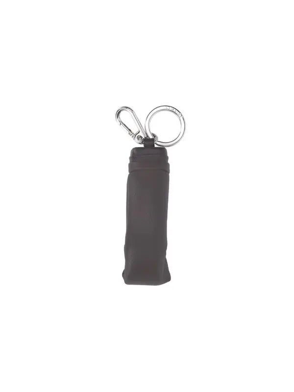 LEMAIRE Padded Keychain - Brown