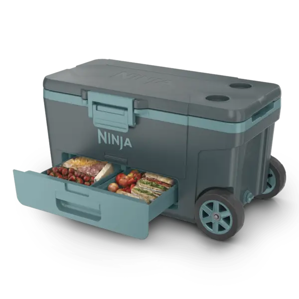 NINJA Frostvault 65qt Cooler With Wheels - Blue Grey