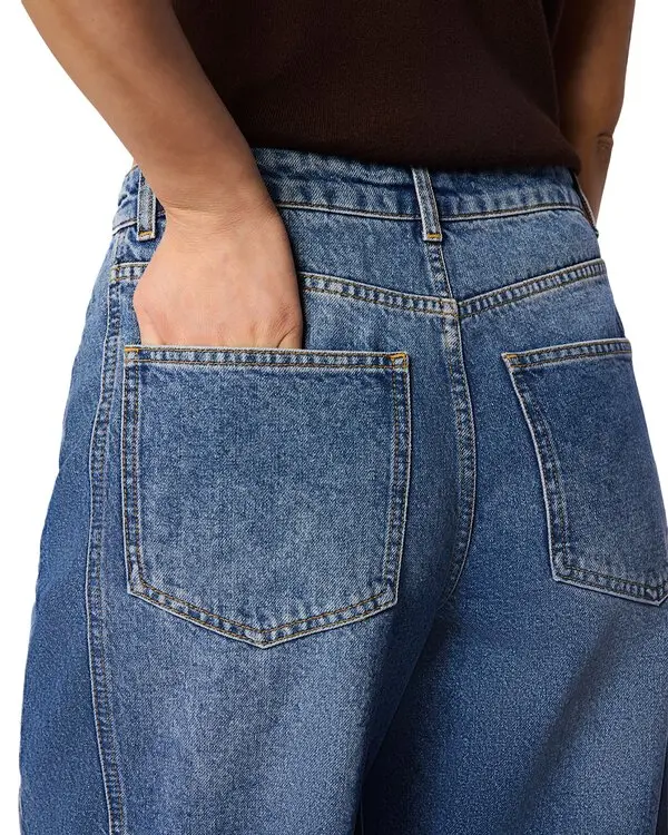 Whistles Authentic Barrel Jeans - Denim