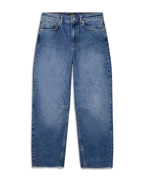 Whistles Authentic Barrel Jeans - Denim