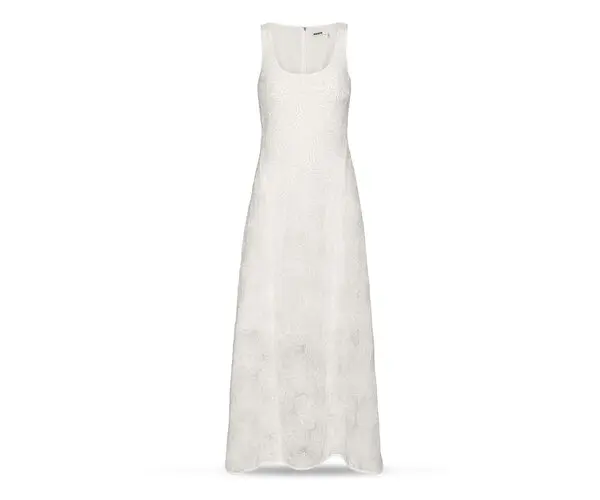 ROTATE BY BIRGER CHRISTENSEN Mesh Maxi Dress
