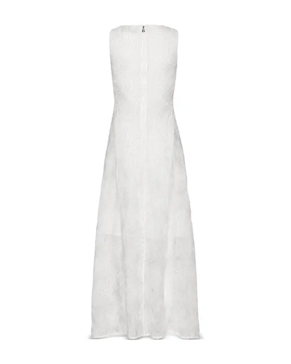 ROTATE BY BIRGER CHRISTENSEN Mesh Maxi Dress