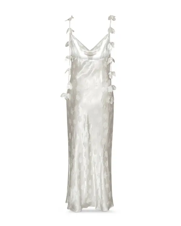ROTATE BY BIRGER CHRISTENSEN Slip Dress - Egret