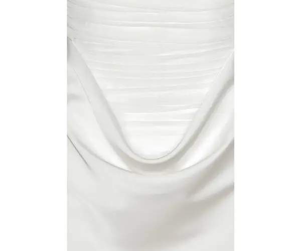 ROTATE BY BIRGER CHRISTENSEN Ruched Mini Dress - Egret