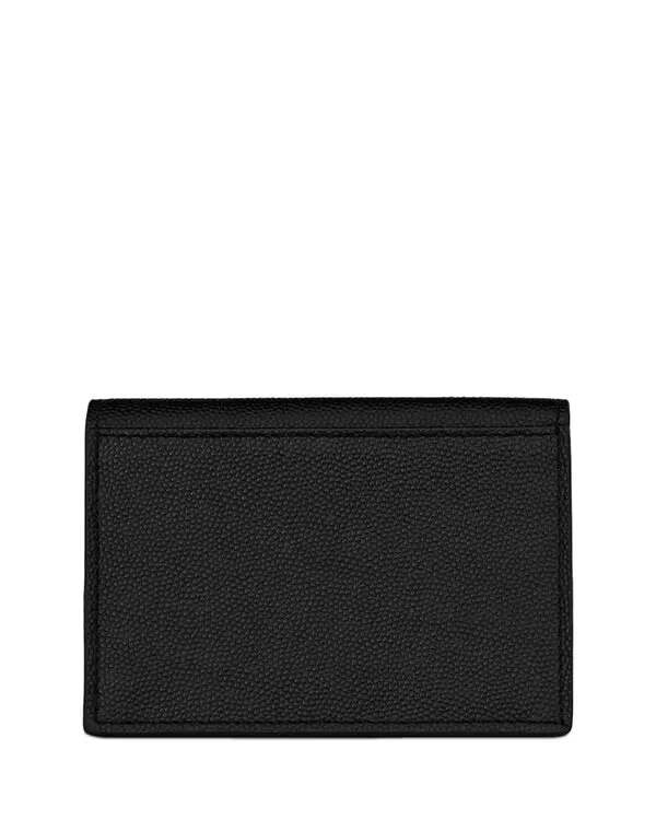 Saint Laurent Paris Business Card Holder With Flap