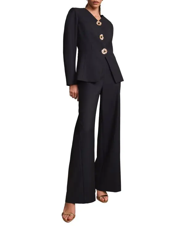 Mint Velvet Wool Blend Sculpted Jacket