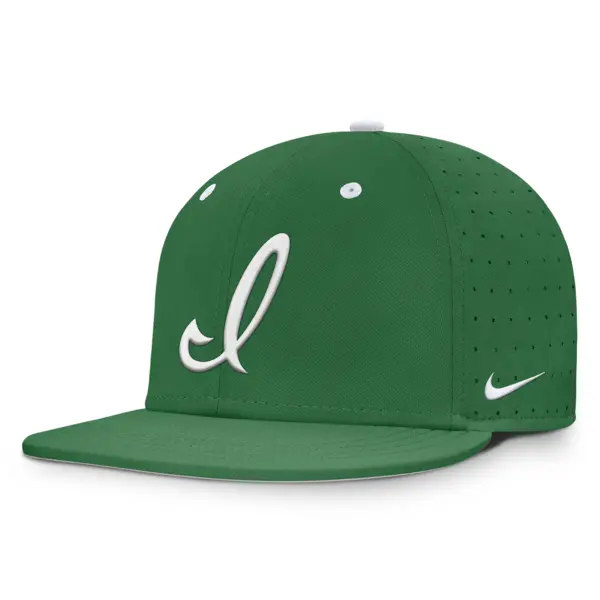 Nike Iowa Dugout True Dri-fit College Fitted Hat - Green
