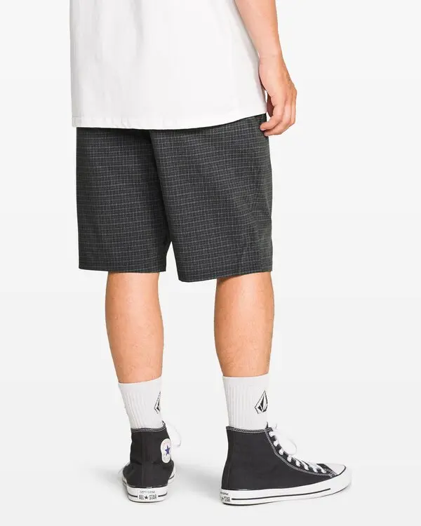 Volcom 20" Printed Shorts - Black