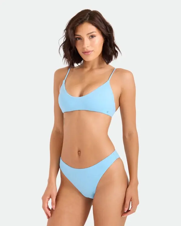Volcom Simply Seamless Bralette - Cloud Blue