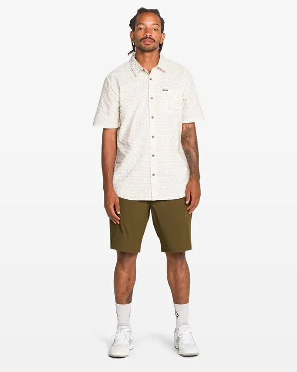 Volcom Frickin Cross Shred Shorts - Sage Leaf