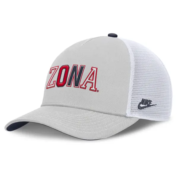 Nike Arizona Legacy Basketball Rise College Trucker Adjustable Hat - Grey
