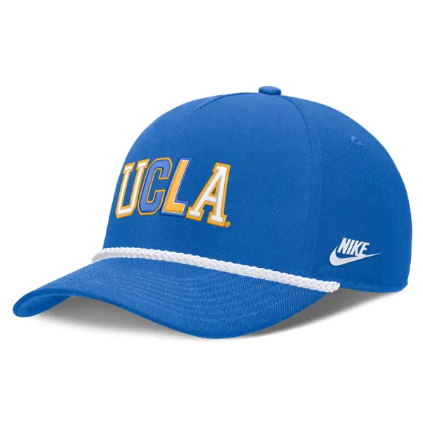 Nike Ucla Legacy Basketball Rope Rise College Adjustable Hat - Blue