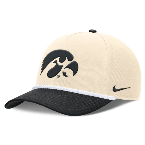 Nike Iowa Primetime Rope 2-tone Rise College Adjustable Hat - Brown