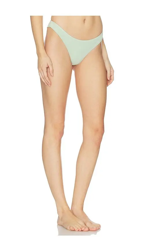 Frankies Bikinis Marina Ribbed Bikini Bottom