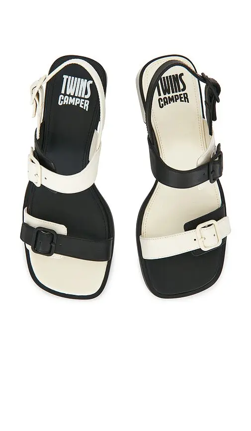 Camper Kora Sandal With Buckle Closure - Multi
