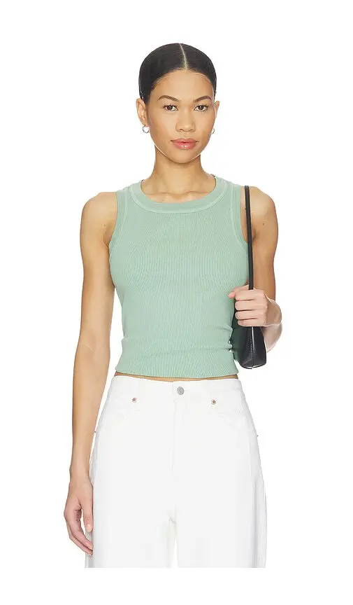 Citizens Of Humanity Isabel Rib Tank Top - Cadet