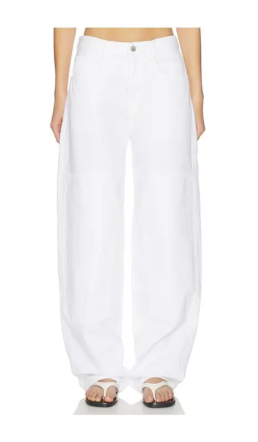 AGOLDE Laria Pieced Jean - Marshmallow