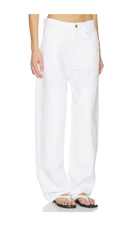 AGOLDE Laria Pieced Jean - Marshmallow