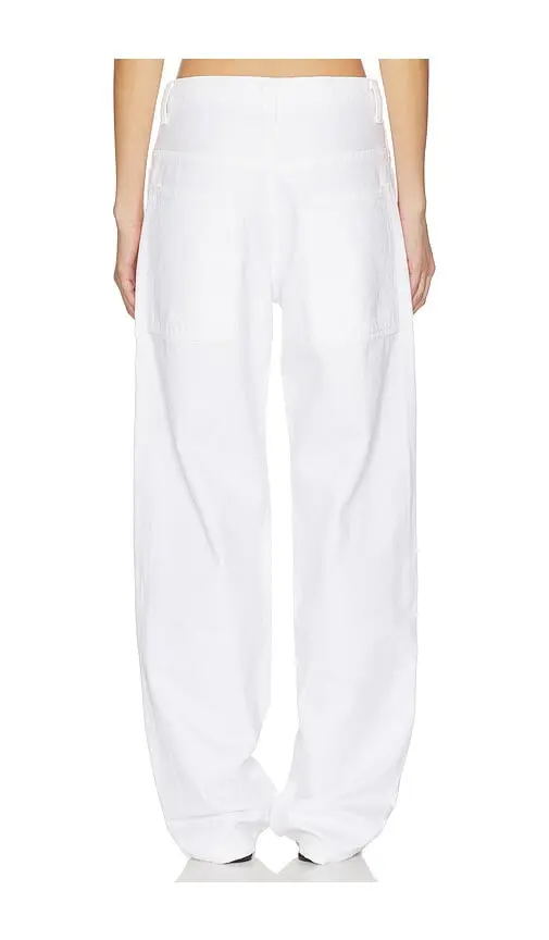 AGOLDE Laria Pieced Jean - Marshmallow