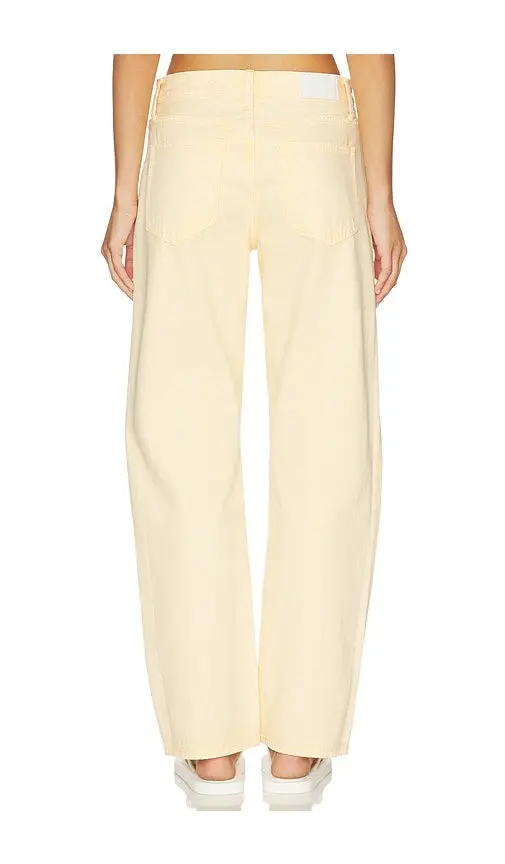 PISTOLA Lexi Mid Rise Bowed Straight Jeans
