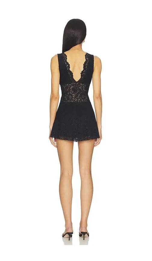 Frankies Bikinis Moon Lace Mini Dress