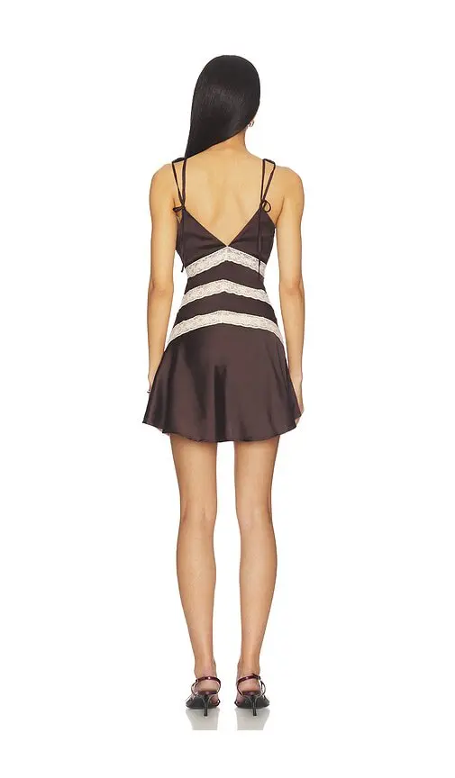 Frankies Bikinis Sedona Satin Mini Dress