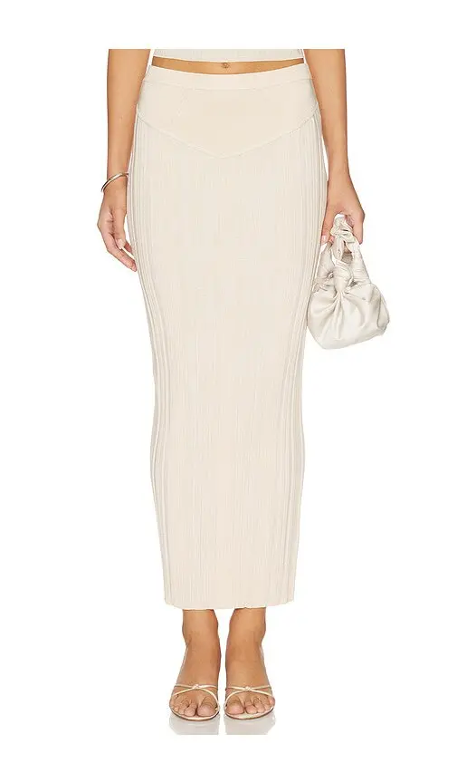 FLEUR DU MAL Three Way Rib Skirt
