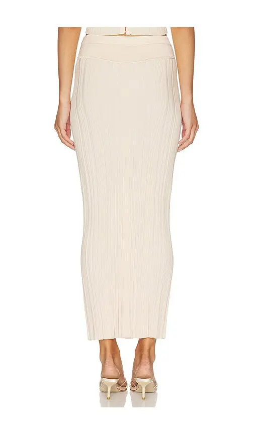 FLEUR DU MAL Three Way Rib Skirt