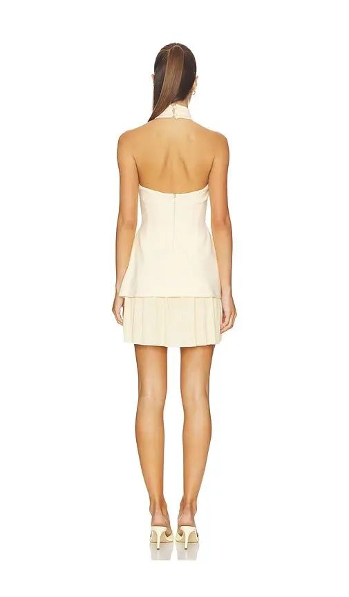 NOOKIE Darling Mini Dress - Lemon
