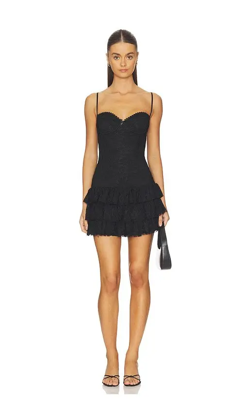 I.AM.GIA Arabelle Lace Tiered Mini Dress