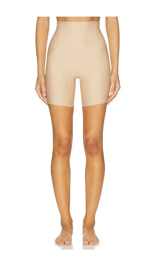 SKIMS Mid-rise Jersey Shorts - Clay