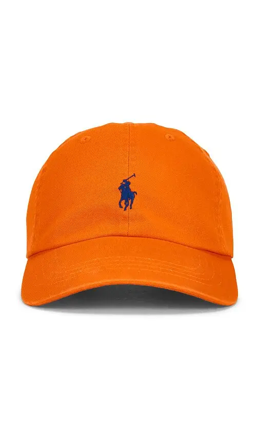 Polo Ralph Lauren Twill Classic Sport Cap - Sailing Orange