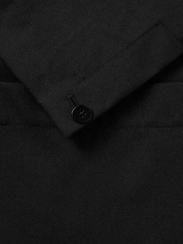 STOFFA Unstructured Wool-crepe Blazer