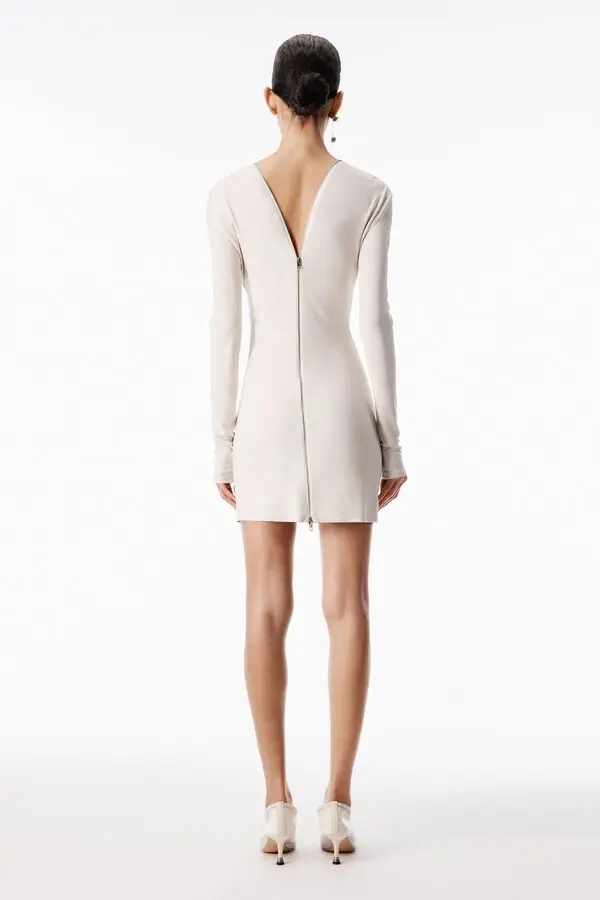 Alexander Wang Continuous Zipper Mini Dress