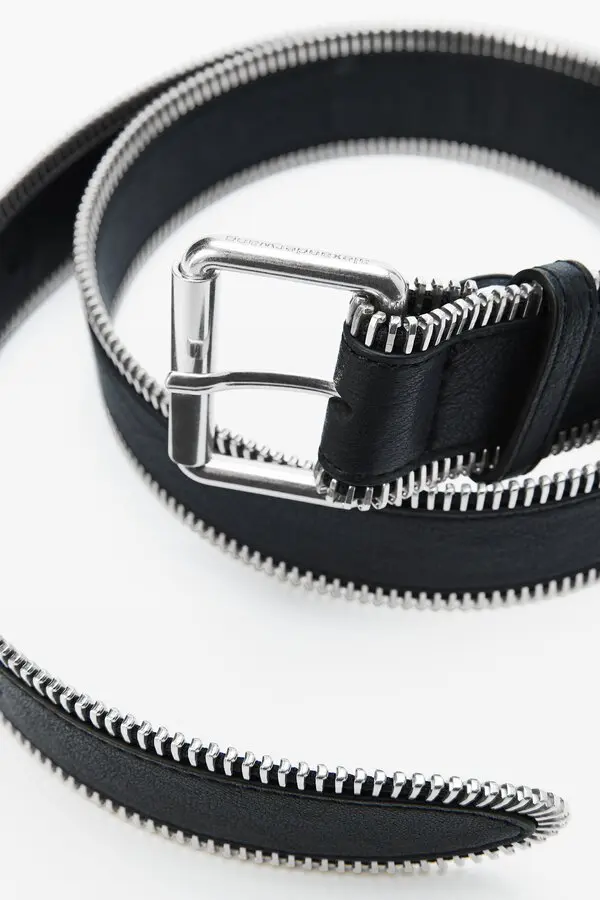 Alexander Wang Thin Zipper Belt