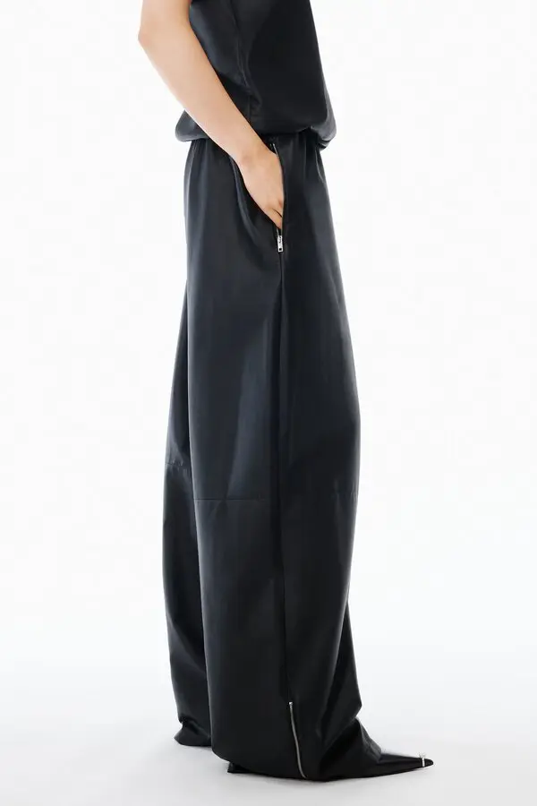 Alexander Wang Leather Track Pants