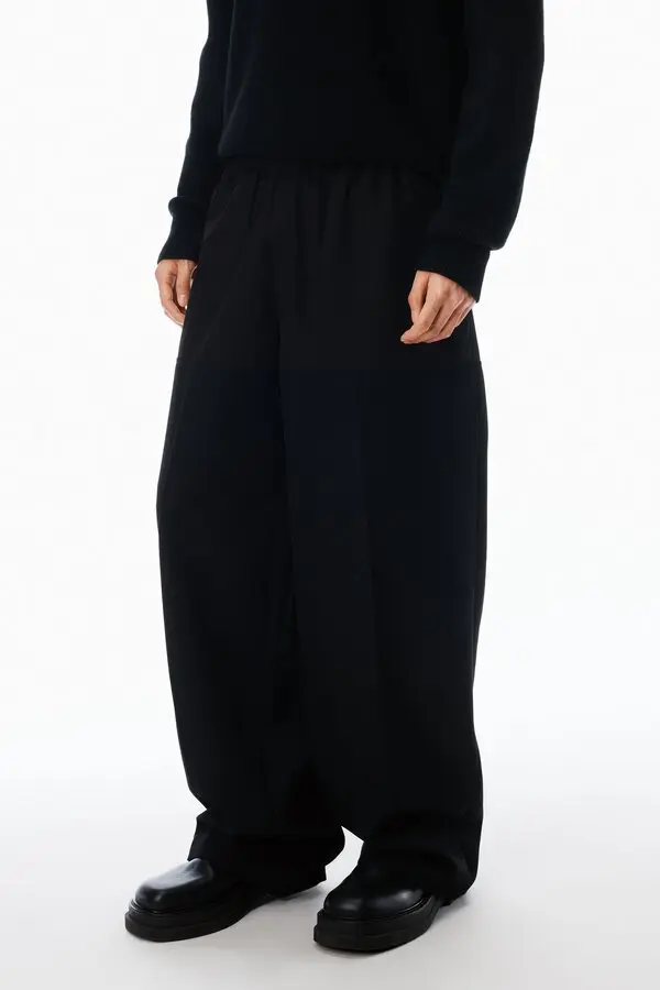 Alexander Wang Mid-rise Boxer Panel Pant Relaxed