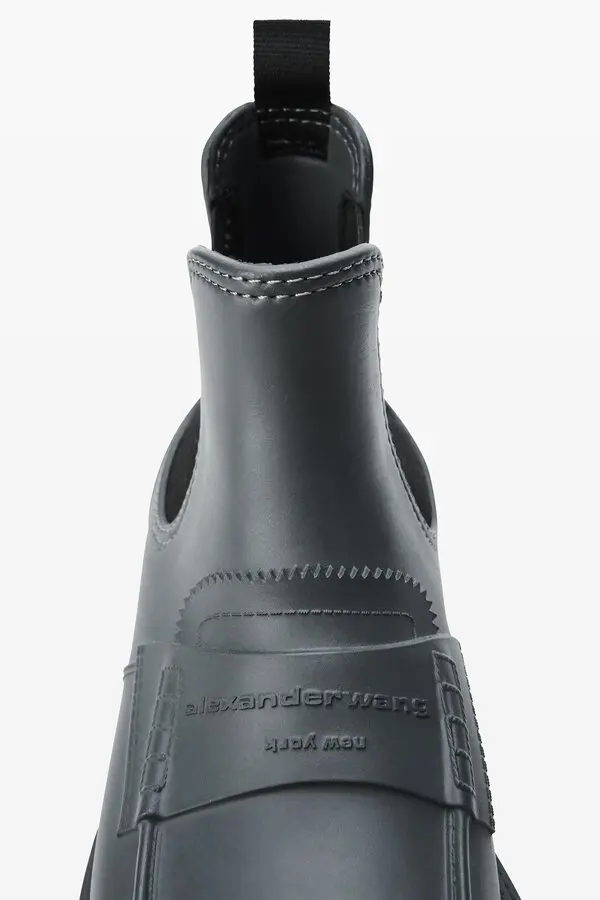 Alexander Wang Carter Platform Rain Boots - Grey