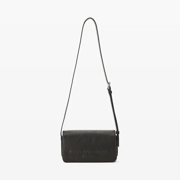 Alexander Wang Punch Flap Crossbody - Black