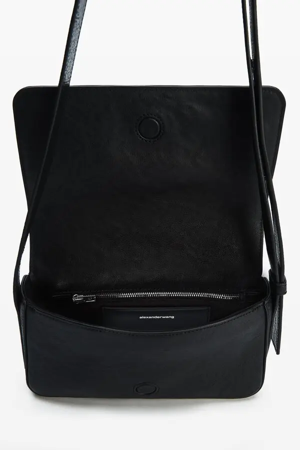 Alexander Wang Punch Flap Crossbody - Black